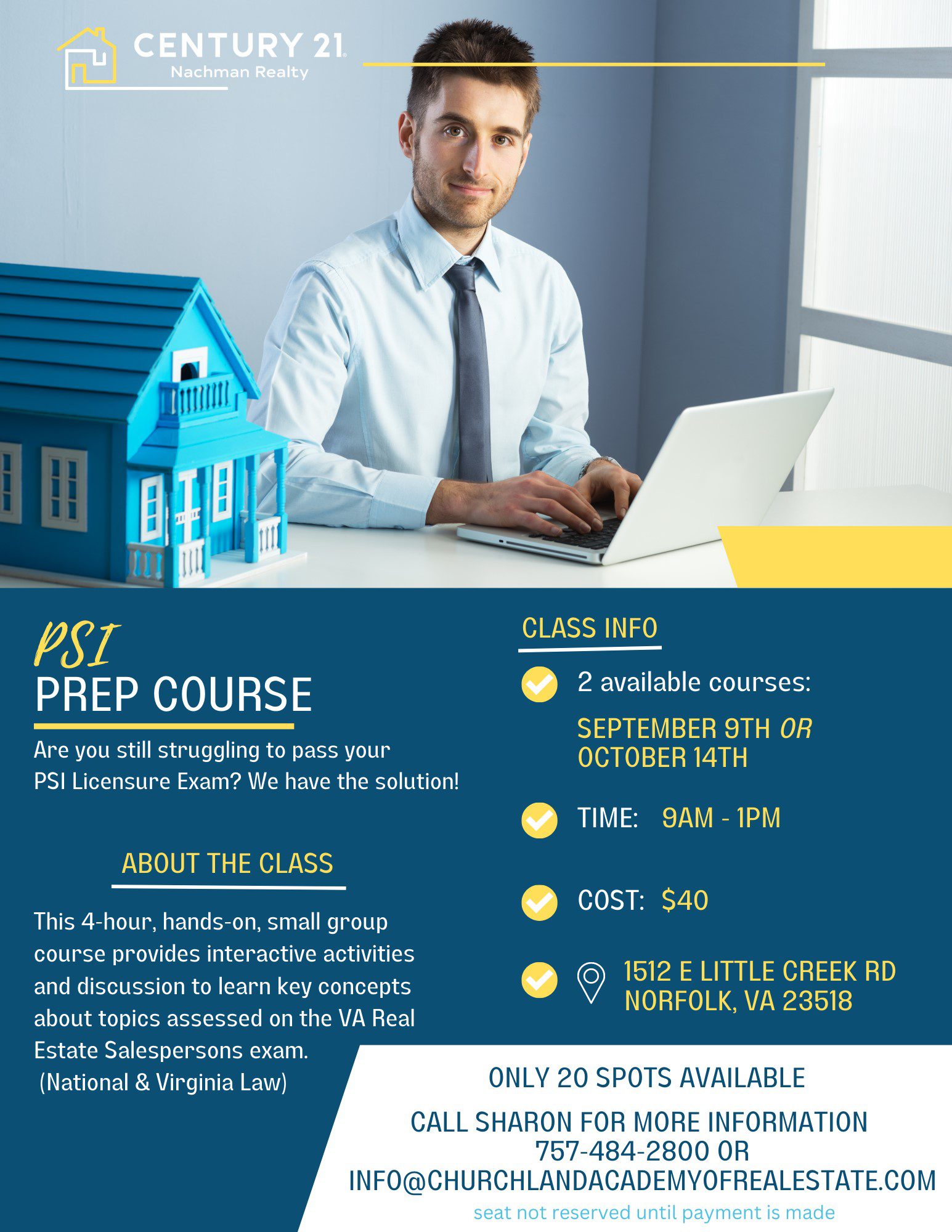 PSI Prep Course | Hampton Roads VA